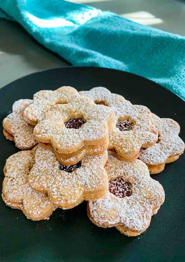 Classic Linzer Tarts | Debbie's Kitchen Corner