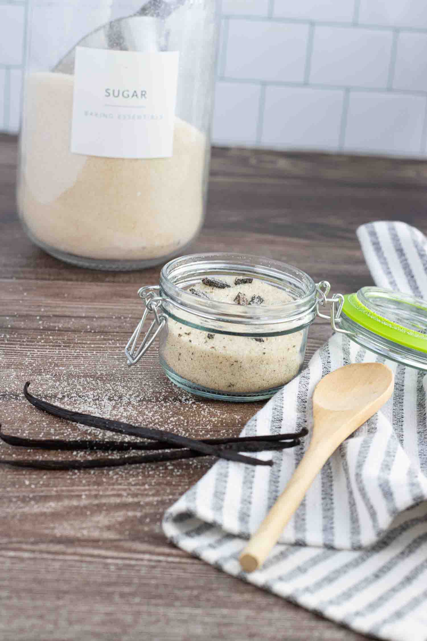 Homemade Vanilla Sugar | Debbie's Kitchen Corner
