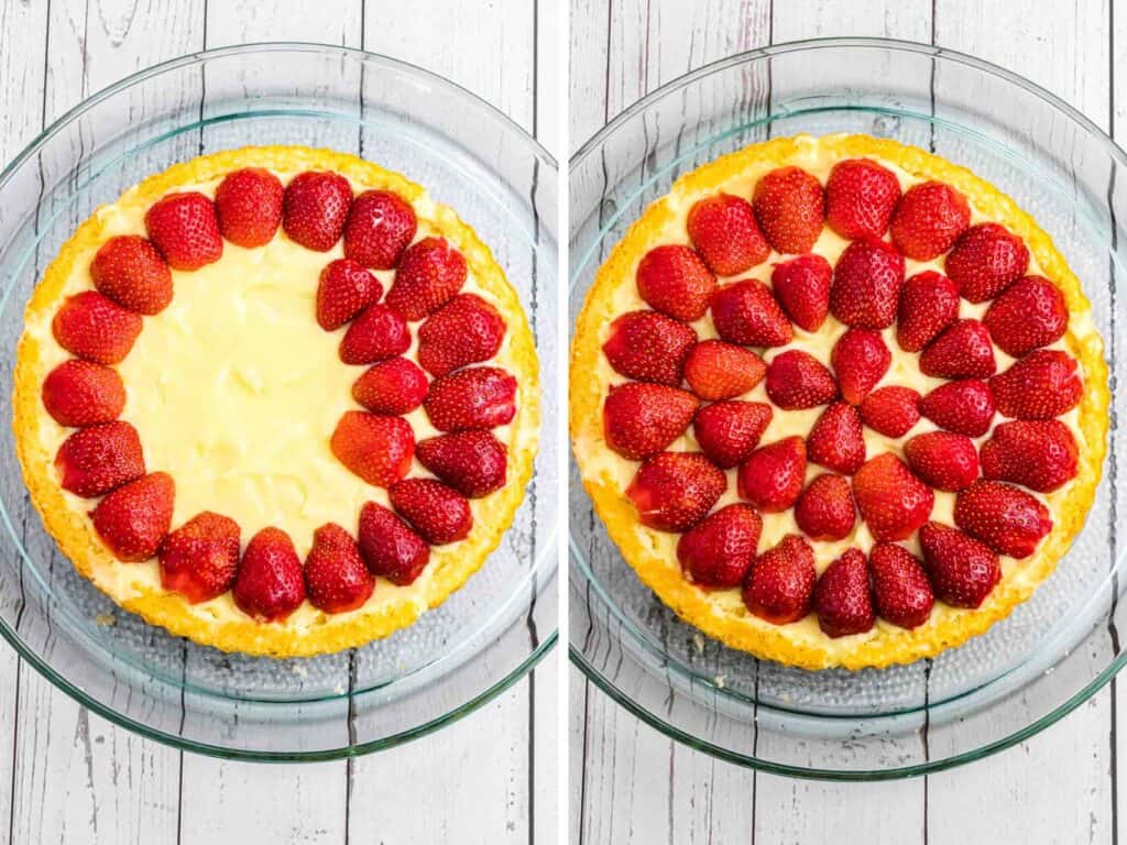 Classic German Strawberry Cake | Debbie's Kitchen Corner