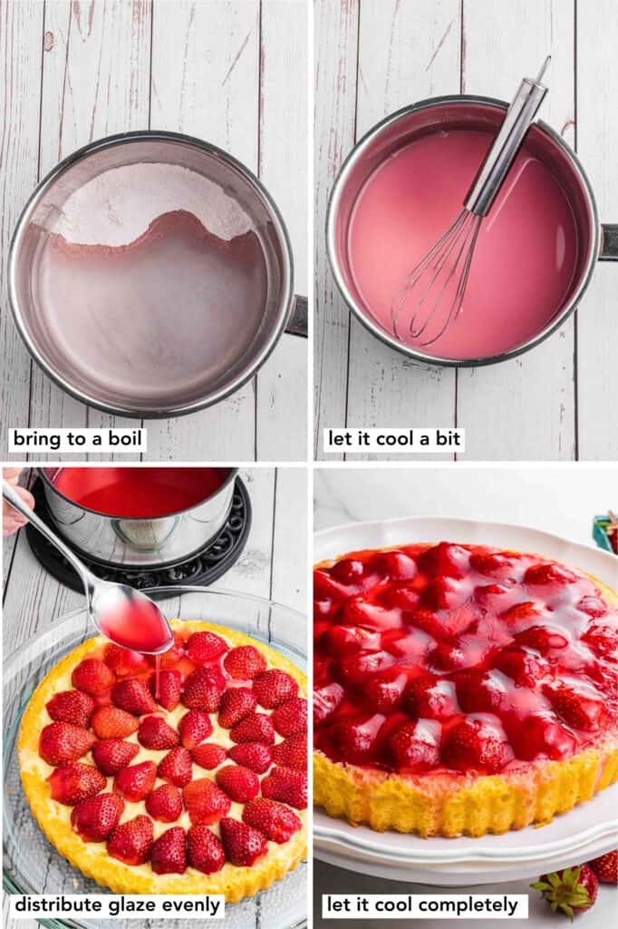 Classic German Strawberry Cake | Debbie's Kitchen Corner