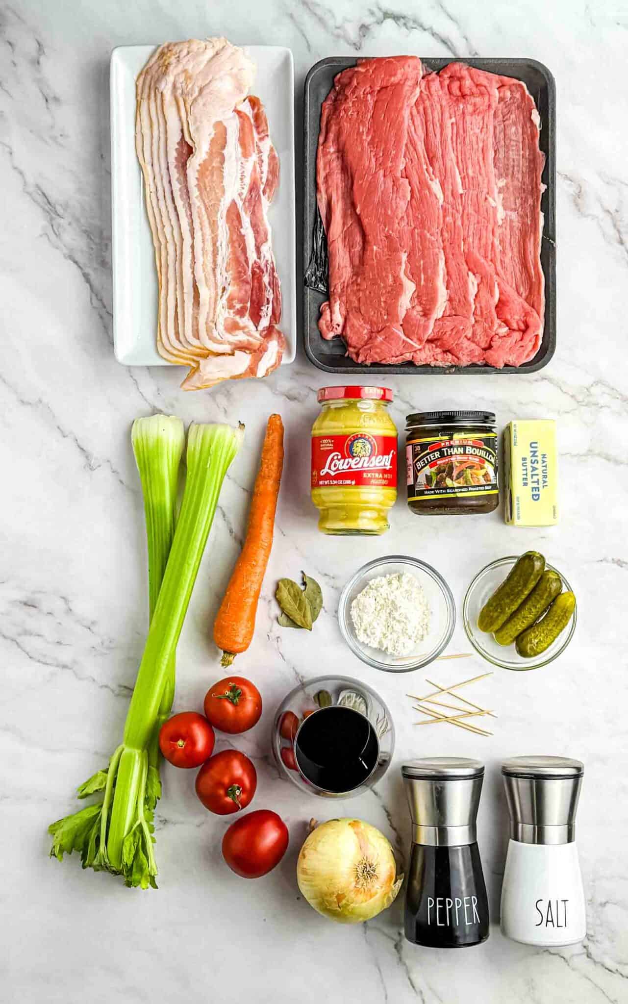 German Beef Rouladen – Rinderrouladen Rezept · Authentic German Recipes | Debbie's Kitchen Corner