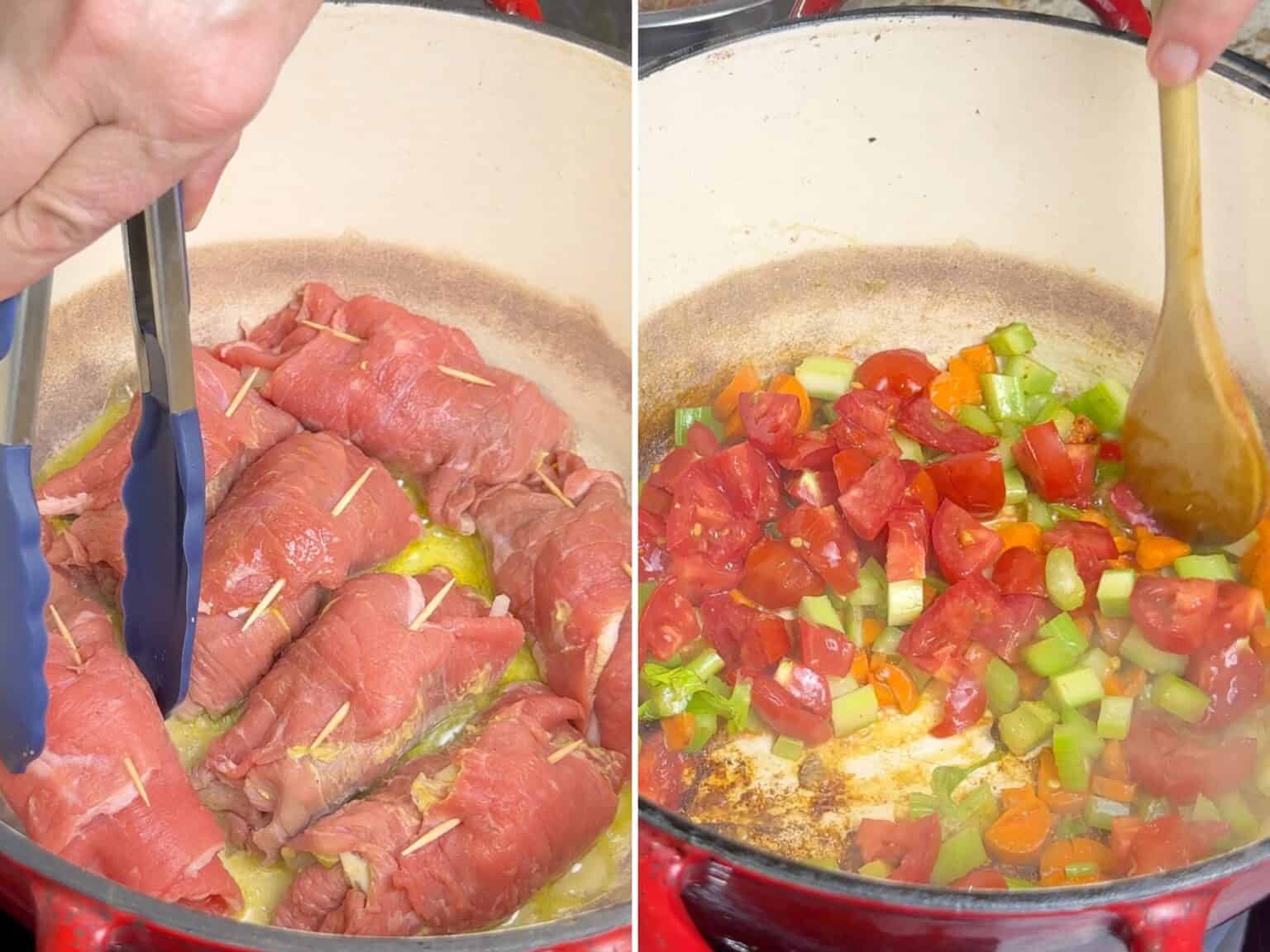 German Beef Rouladen – Rinderrouladen Rezept · Authentic German Recipes ...